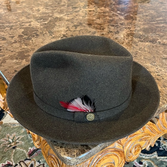 Stetson | Accessories | Stetson Sovereign Leighton Genuine Fur Felt ...